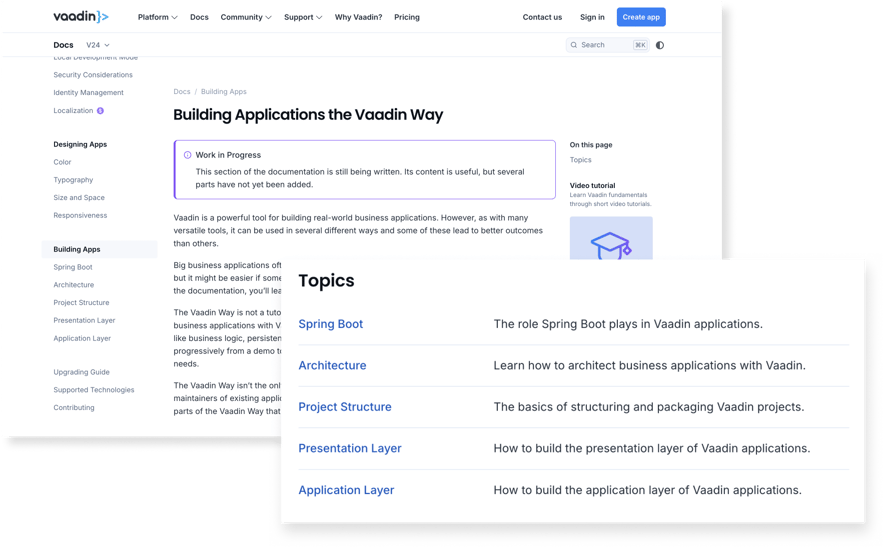 The Vaadin Way: Modern Java Web App Development